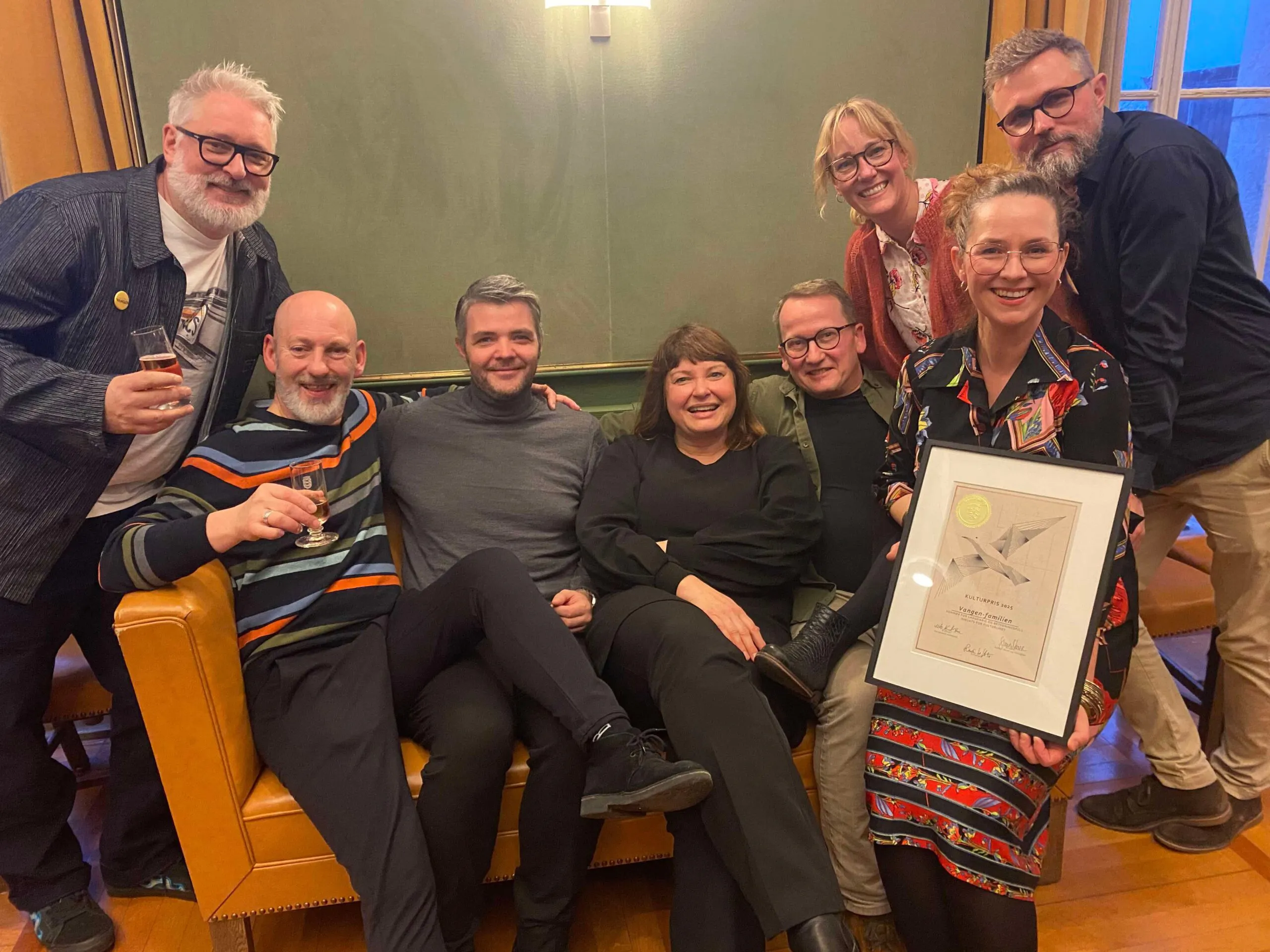 Vangenfamilien mottar Haugesund Kommunes Kulturpris for 2025 ...